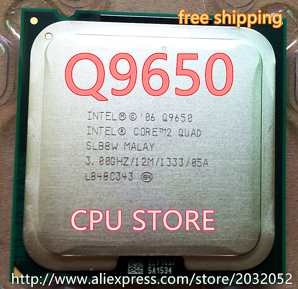 Купить lntel core 2 duo q9650 2 quad q9650 processordesktop lga 775 ...
