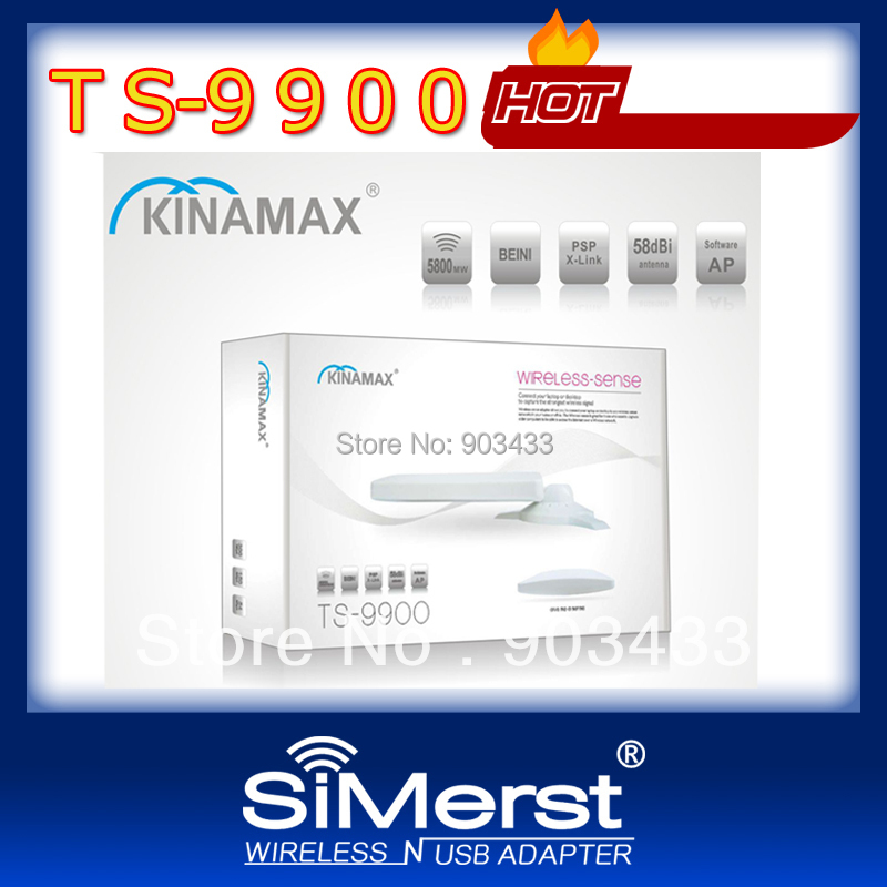 Купить 1pcs/lot высокой мощности kinamax ts-9900 3070 чипсет 5800mw 58dbi wifi lan карты высокой ...
