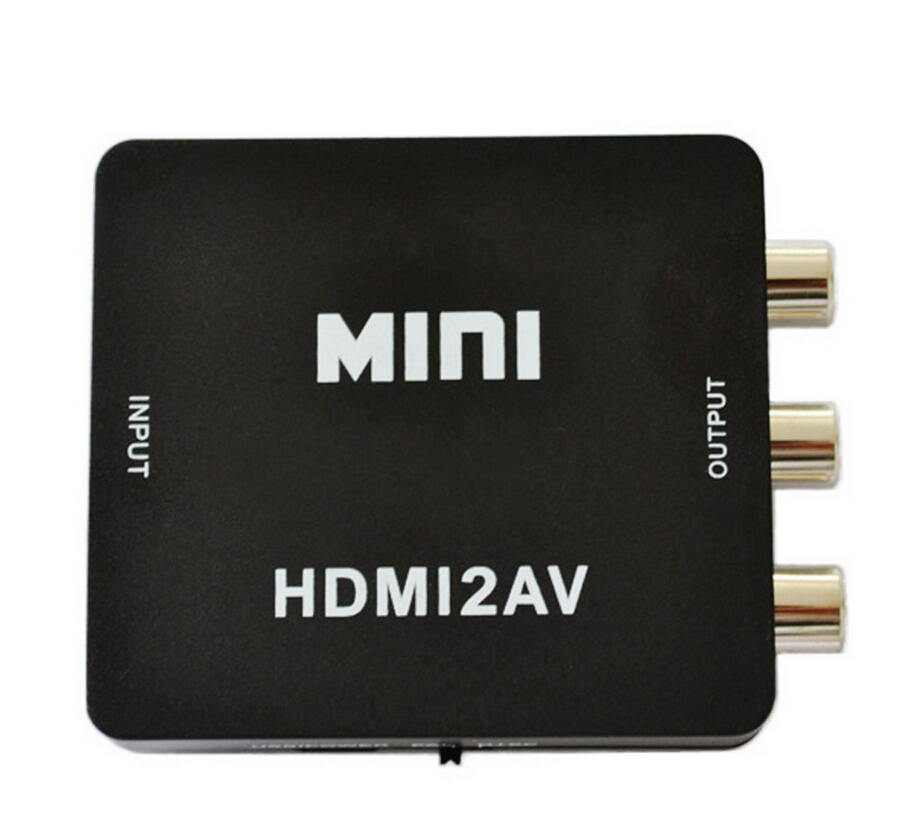 Купить мини-hd видео конвертер поле hdmi/av/cvbs левый / видео адаптер ...