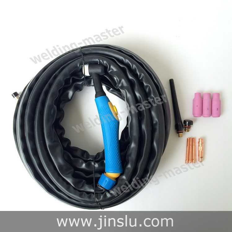 Купить WP-17 wp 17 tig факел полный пакет 8m 25feet для db 17 18 26 ЗПТ ...
