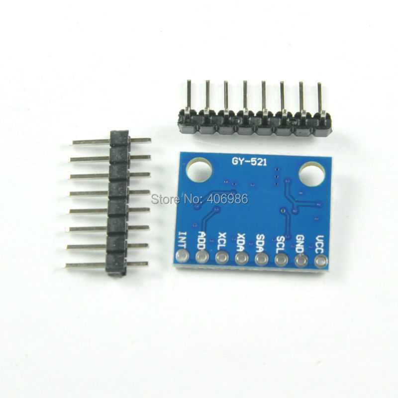6 Dof Mpu 6050 3 оси акселерометр гироскопа модуль для Arduino Gy 521