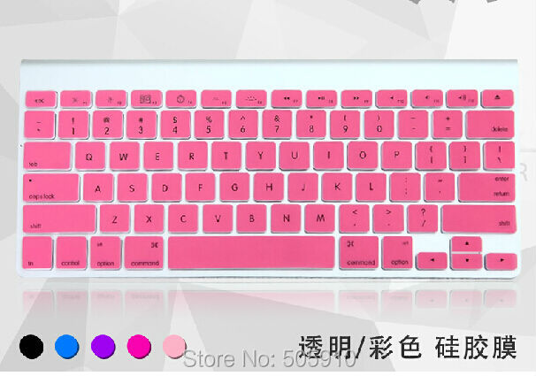 Купить 12 цветов силиконовая крышка кожа для apple imac g6 беспроводная ...