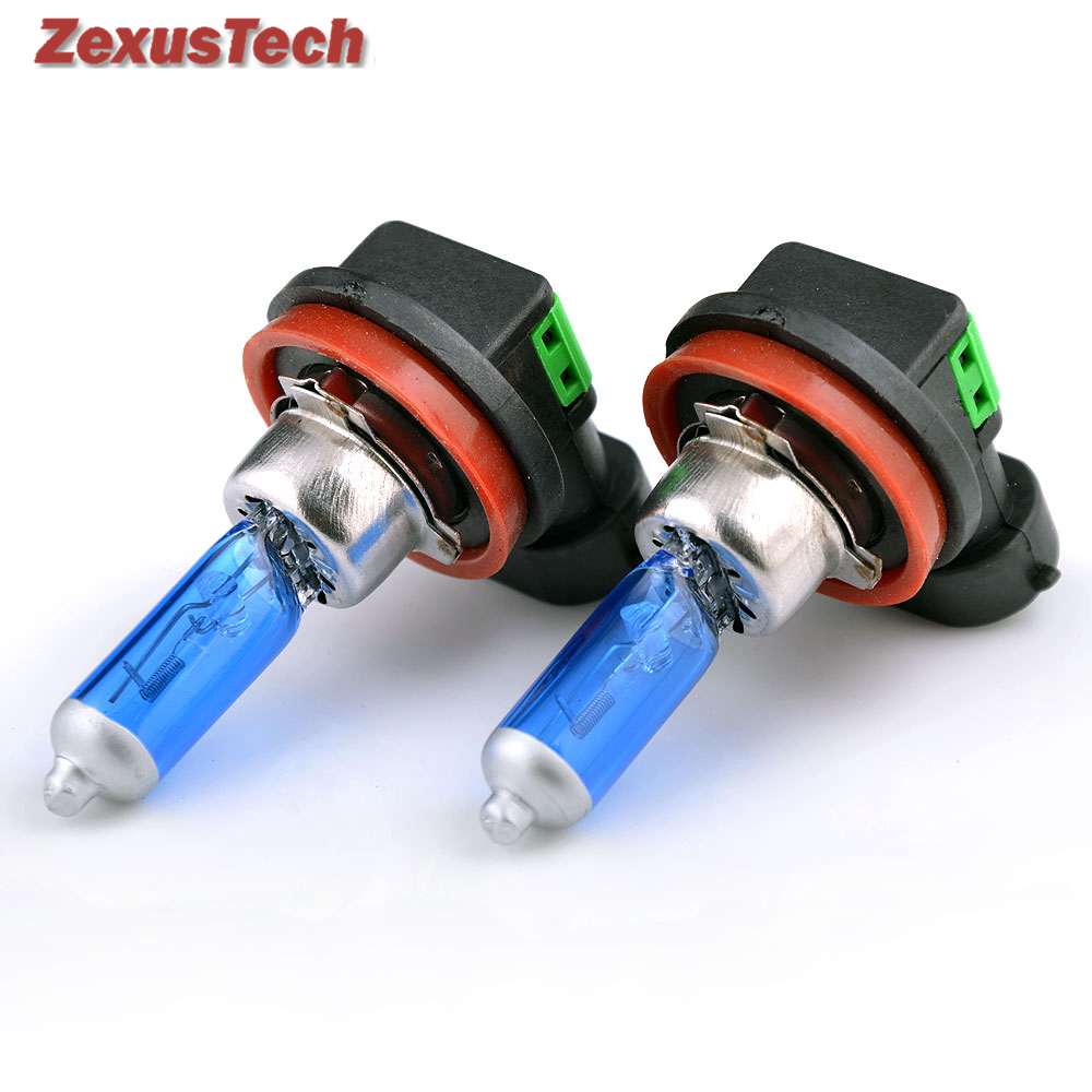 Купить 2 x hid h11 12v 100w белый Ближний ксенон газ фары лампы ...