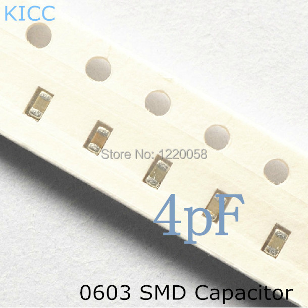 Купить 0603 4r0c 4pf зубьев smd конденсатор чип многослойных ...