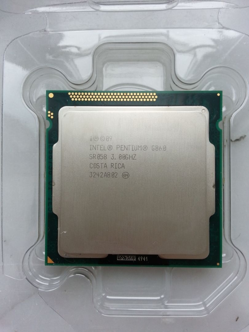 Купить Оригинальный intel pentium g860 процессор 65w настольных cpu ...