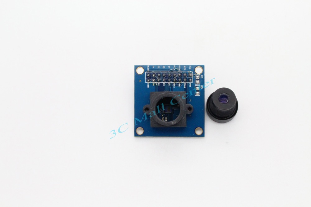 Купить процедуру новый 1шт-синий ov7670 300kp модуль камеры vga arduino в интернет-магазине с ...