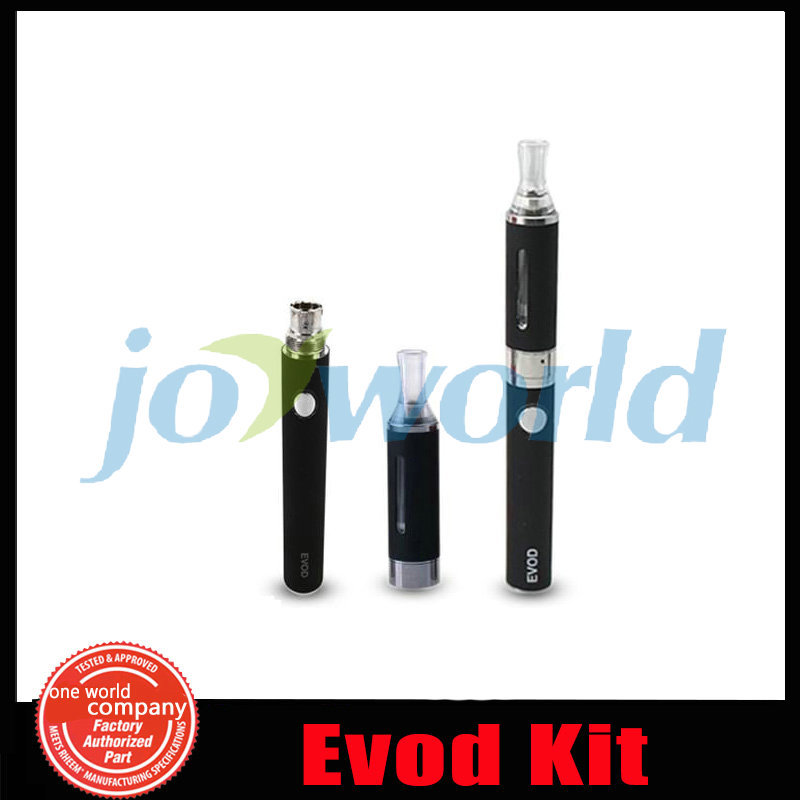 Купить 100% подлинные kanger evod kit 650mah красочные e сигареты с 1,6 мл распылитель evod и ...