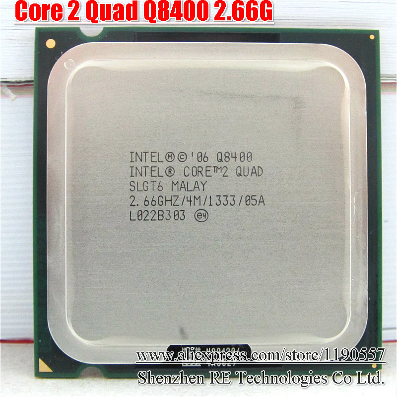 Купить Оригинальный q8400 intel core 2 quad q8400 processordesktop ...