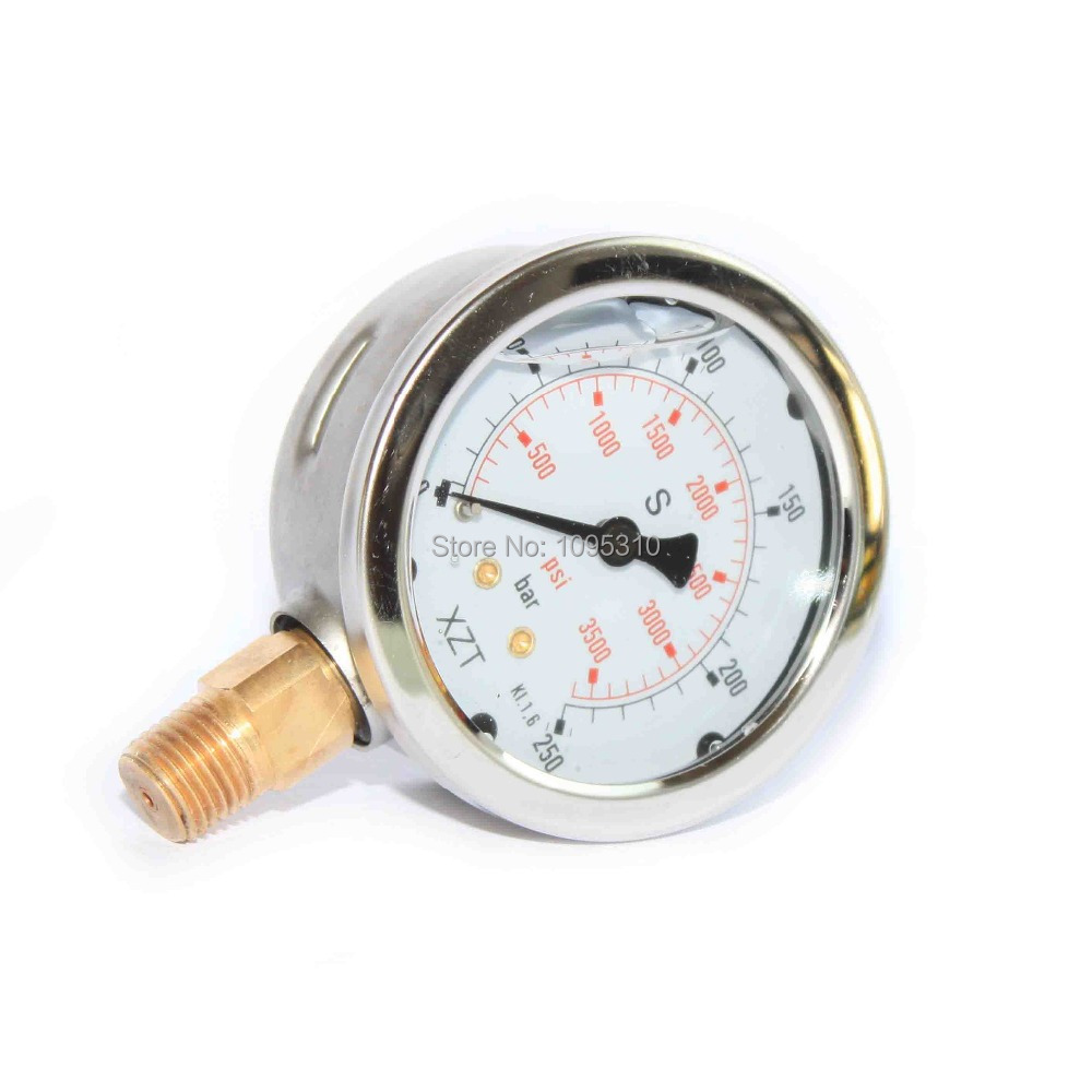 Купить Гидравлический манометр вход 250bar/3500 psi-63 мм-base в ...