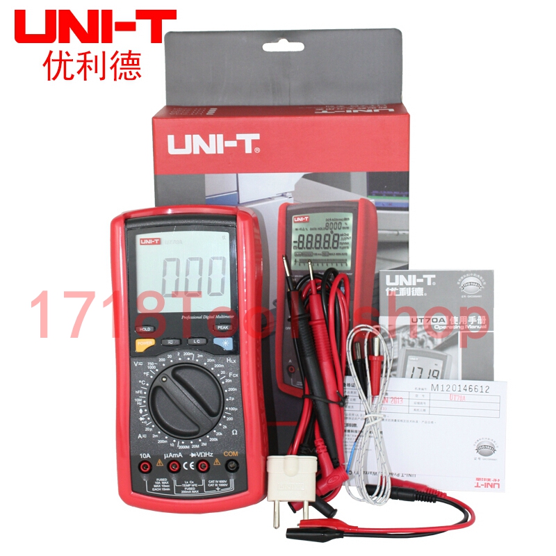 Купить Оригинальный uni-t ut70a цифровой multitester частоты ...