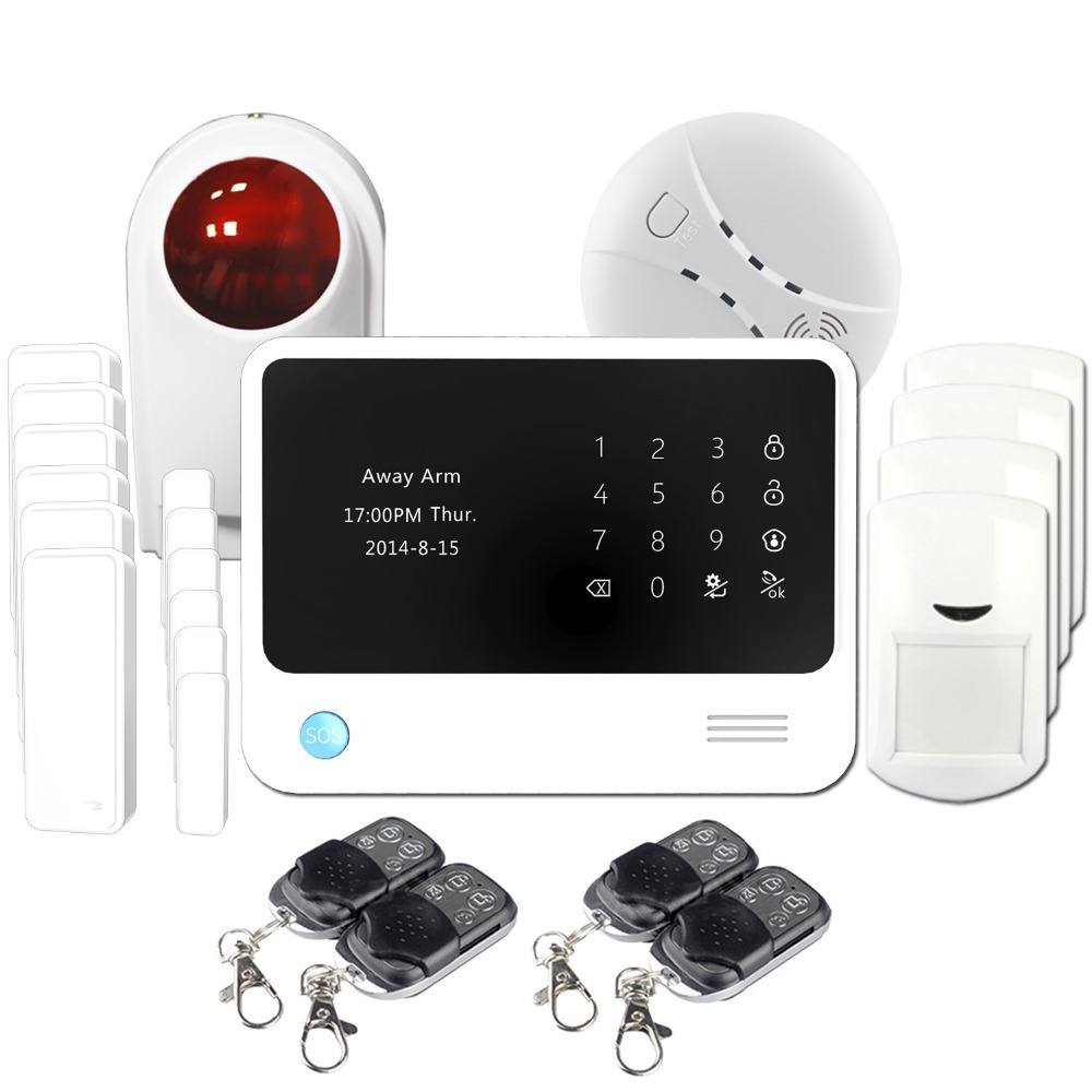 Купить DHL wifi gsm будильник систем безопасности wifi + gsm + gprs ...
