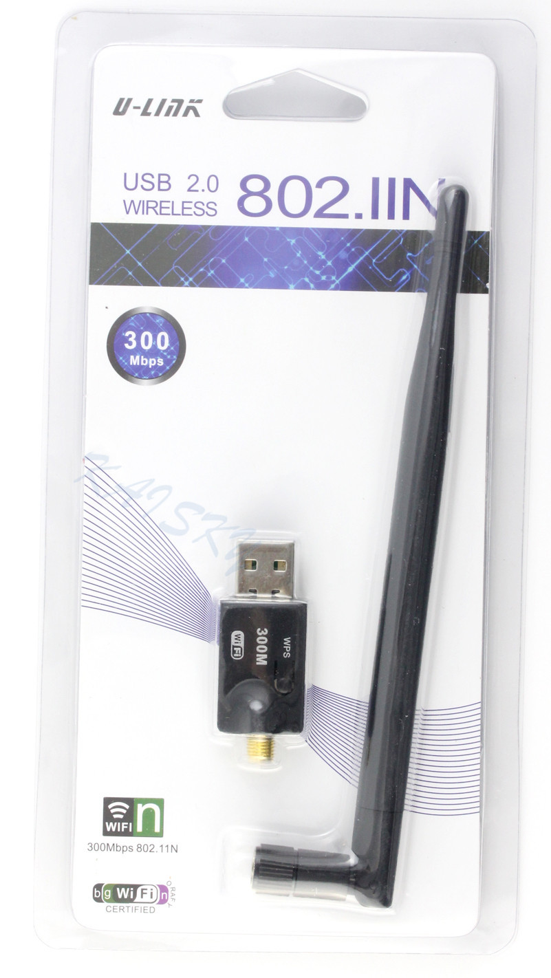 Купить укреплять USB wifi 300 Мбит/с беспроводной адаптер wi fi wi-fi ...