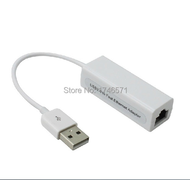 Купить Быстрый ethernet адаптер 10/100 в белый usb на rj45 usb 2.0 ...