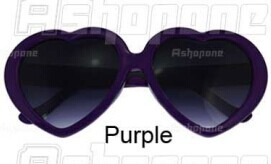 Купить Новая мода смешные сердце форму солнцезащитные очки для партии в ...